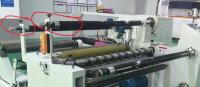 China 1300 Copper Foil Roll Slitting And Rewinding Machine With Electirc Heating Laminating for sale