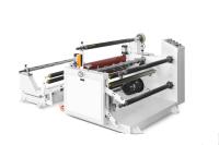 China 1300 Copper Foil Roll Slitting And Rewinding Machine With Electirc Heating Laminating for sale