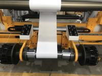 China PET Stretch Film Slitting Machine 380V/220V With Auto Loading for sale