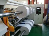 China Jumbo Roll to Roll Slitting Machine 1800mm Width 1000mm Unwind Diameter for sale