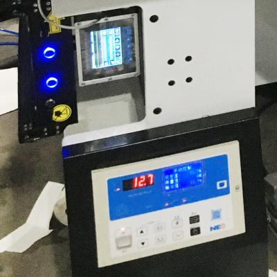 China Non Stop Adhesive Label Rewinding Machine 450mm Width Auto Core Loading 350mm Diameter for sale