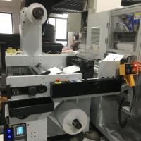 China Non Stop Adhesive Label Rewinding Machine 450mm Width Auto Core Loading 350mm Diameter for sale