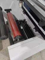 China Tyvek Bracelet Automatic Flexo Printing Machine With Rotary Die Cutter Machine for sale