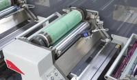 China Inline Letterpress Aluminum Foil Flexographic Printing Paper Cutting Machine 450mm 4 Color for sale