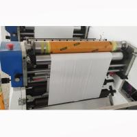 China Inline Flexo Printing Press 350mm 4 Color Paper Film PVC Aluminum Foil Printer for sale