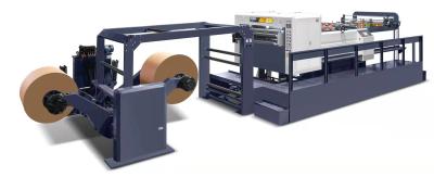 China High Speed 30-500gsm Post Paper Roll Cut Sheeter With 2 Unwind Rolls for sale