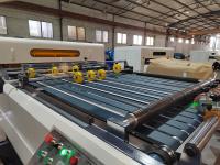 China High Speed 30-500gsm Post Paper Roll Cut Sheeter With 2 Unwind Rolls for sale