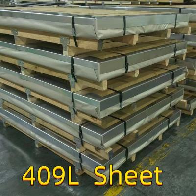 China SUS 409L SUH409L Stainless Steel Sheet 1.4509 Metal Sheet 0.5-3.0mm 2D Surface For Car for sale