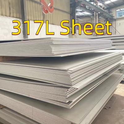 China ASTM A240 AISI 317L UNS S31703 Stainless Steel Sheet  0.3-10.0mm 1000-2000mm Width for sale