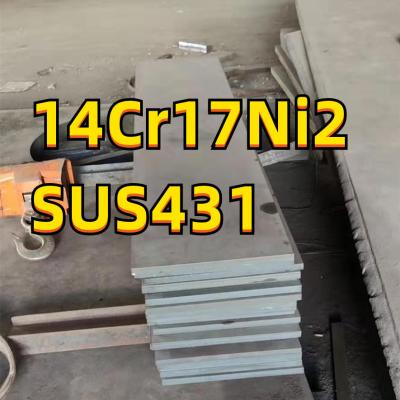 China Hot Rolled ASTM 431 SUS431 14Cr17Ni2 DIN1.4057  Stainless Steel Plate 6-100mm for sale