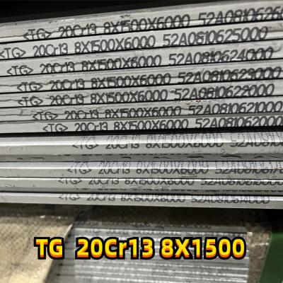 China ASTM JIS  SUS420J1  AISI 420  20Cr13 Hot Rolled  Stainless Steel Plate  Thickness 10mm 30mm for sale