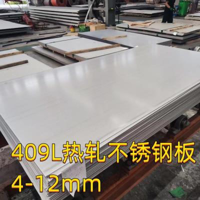China Hot Rolled ASTM A240 AISI 409L SUS 409L SUS409L Stainless Steel Plate NO.1 1D Surface 10*1500*6000 mm for sale