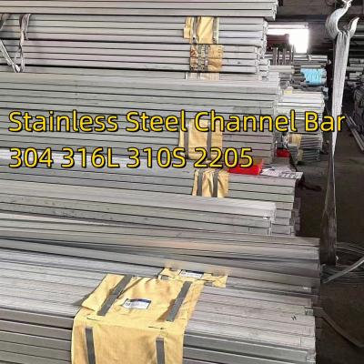 China Hot Rolled 310S Stainless Steel Channel Bar for sale