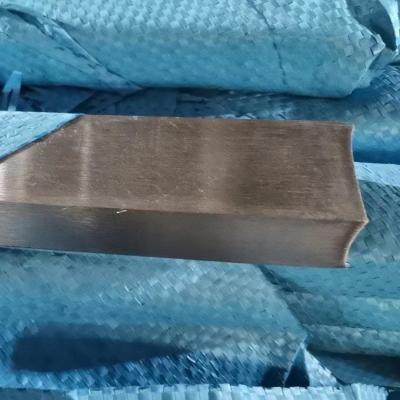 China Brushed Surface Stainless Steel Flat Bar TP316L 40*4*6000mm  Hot Rolled SS 316L for sale