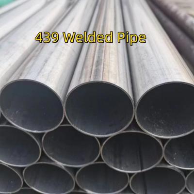 China Low Fin Tube 1.4510 X3CrTi17 OD 19.05 Thick 1.5mm  AISI 439 Stainless Steel Welded Pipe for sale