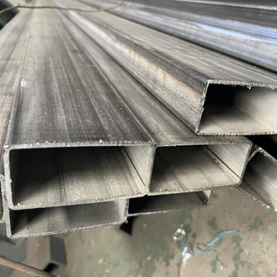 China ASTM A312 TP316L Welded Square Tube 100*200*8mm Stainless Steel 316L Welded Tubing for sale