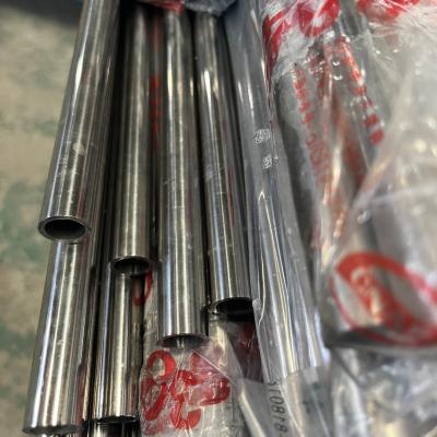 China ASTM A270 TP316L SS Pipe Tube DIN 1.4404 12.7*1.5 10*1*3000mm  BA 8K Round Tube for sale