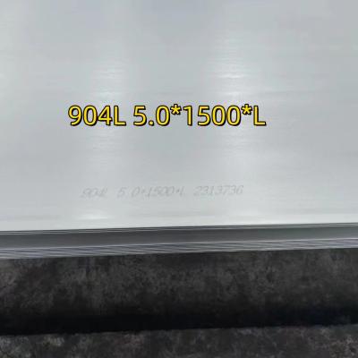 China 904l Stainless Steel Plate Astm A240 Standard 8*1500*6000MM SS 904L Chemical Composition for sale