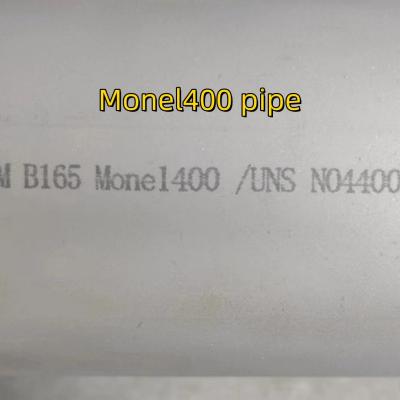 China ASTM B165 Monel 400 /UNS NO4400 114.3X6.02X6000mm  Monel Alloy 400 Seamless Pipe for sale