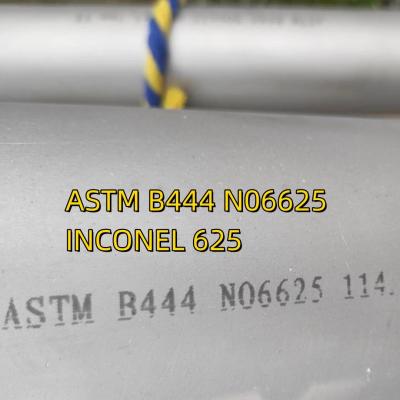 China Inconel 625 Alloy Seamless PIPE B36.10 ASME B444 G1 UNS NO6625 SMLS 33.7X3.38X6000M for sale