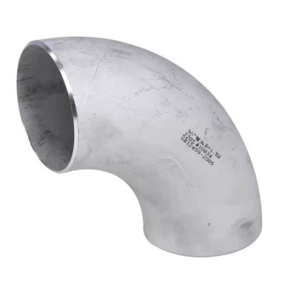 China Duplex Stainless Steel SCH40  S32205 2205  S31803 Seamless Elbow 90*  3