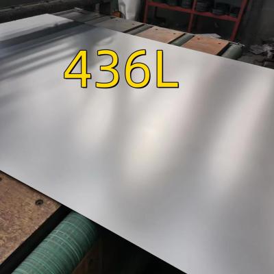 China SUS 436 L Metal cold rolled stainless steel sheet 1.0*1219*2438 UNS S43600 DIN1.4526 for sale