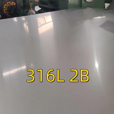 China Astm A240 2b Complete With Mtc And Pmi Certificate Ss316l 0.5*1220*2440 Stainless Steel Sheet for sale