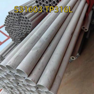 China Stainless Steel Pipe Material SS 316 L 1.4404   DN100 NPS 6 