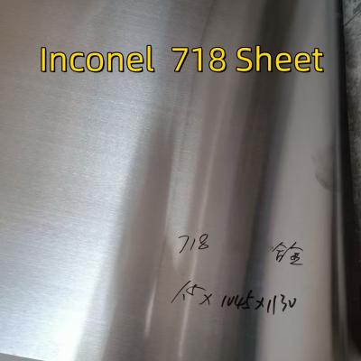 China Inconel 718 Heat Resistant Metal Sheet 0.6-6.0 N07718 5596 2.4668 Gh4169 for sale