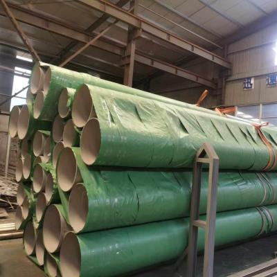 China 304L Stainless Steel Welded Pipe Length 6m Straight Seam Welded SS304L Tube  Building Mateial for sale