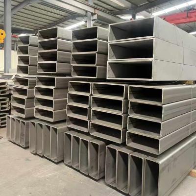 China 904L Stainless Steel Square Tube UNS N08904 904L Welded Pipe 100*100*6mm for sale