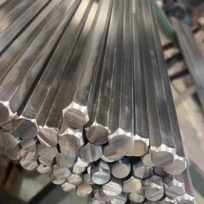 China Customized 304 Stainless Steel Hexagonal Steel Bar S12.7  S25.4 SUS304 Hexagonal Rod for sale