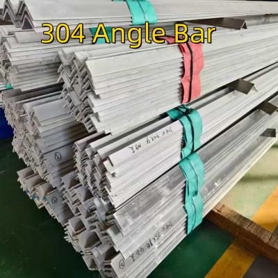 China ASTM A276 304  Stainless Steel Angle Profile Bar Equal Unequal SUS304 30*30*3MM for sale