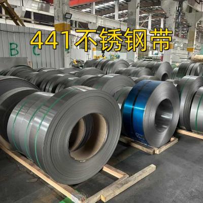 China AISI 441  DIN1.4509  Cold Rolled 2B Anneal Bright  Stainless Steel Coil  SUS441 Strip 1.0 mm 2D Surface for sale