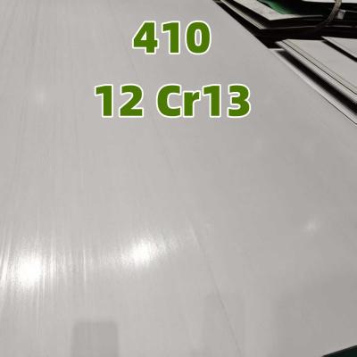 China Hot Rolled ASTM A240 AISI 410 12Cr13 SUS410 Stainless Steel Plate 6mm With NO.1 Surface for sale
