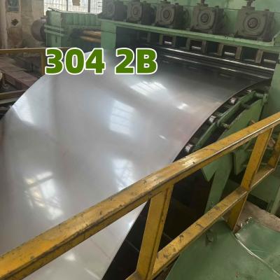 China ASTM A240 Cold Rolled  AISI 304 Stainless Steel Sheet 2B Surface 1.0*1500*3000 With 3.1 Certificate for sale