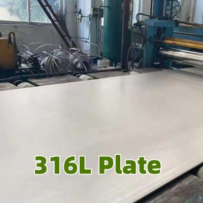 China EN10028 DIN1.4404 Hot Rolled Stainless Steel Plate SUS316L Inox Metal Plate 1500*6000mm for sale