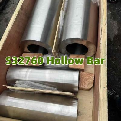 China UNS S32760 F60 Duplex Steel Seamless Steel Pipe EN 1.4501 Stainless Steel Hollow Bar for sale