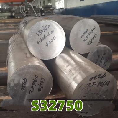 China Super Duplex UNS S32750 DIN1.4410 ASTM A479 Round Bar Diameters 50 mm With CV-Notch Parameter for sale