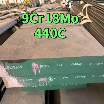 China 440C  9Cr18Mo Stainless Steel Plate  20mm Material Condition Annealed Surface Condition Machined for sale