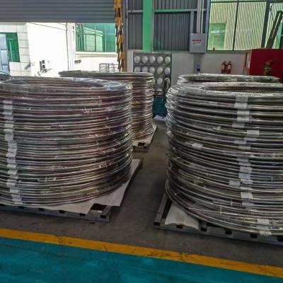 China 1.4404 TP316L Stainless Steel Seamless Coiled Tubings 3/8