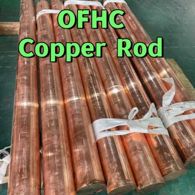 China OFHC Copper Rod Formula: Cu - OFHC Percentage Purity: 99.95% Diameter: 50mm Length 1000mm for sale