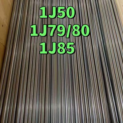 China 1J79 Permalloy 80 Rod  High Initial Permeability Ni79Mo4 Soft Magnetic Alloy Bar for sale