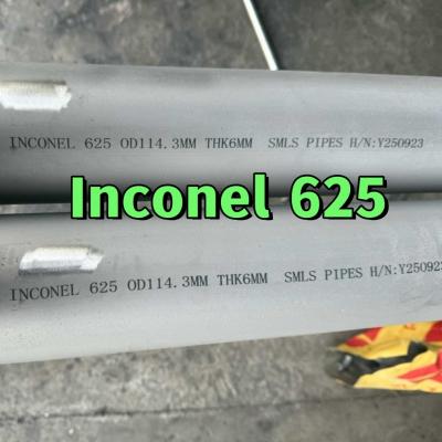 China Seamless Pipe  ASTM B444 UNS N06625  Grade ASME B36.10 BE INCONEL 625 Pipe EN 10204 3.1 Material Test for sale