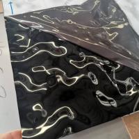 China Decorative SUS304  Embossed Water Pattern Stainless Steel Sheet For Architectural Outdoor for sale