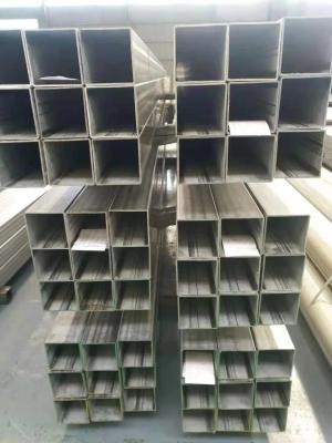 China 304 Stainless Steel Square Pipe with Polished Surface and Welded Technique, OD 6-630mm for sale