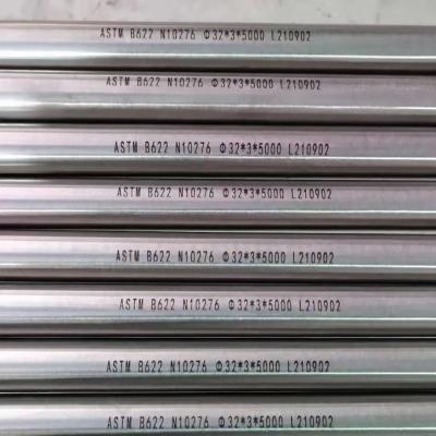 China Bright Anneal Nickel Alloy Pipe Grade C276 with Polished Surface for High Corrosion Resistance for sale