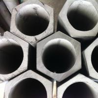China Cold Drawn 304 316L 201 Stainless Steel Hexagonal Tube with Hairline Finishing SS Pipe for sale