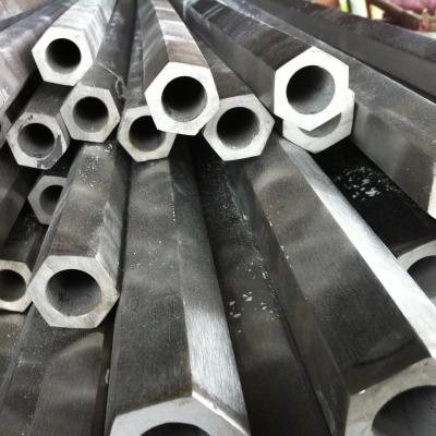 China Stainless Steel 904L Hexagonal Pipes with Seamless Technique and Hexagonal Shape for sale