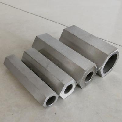 China SS 347 Hot Rolled Hexagonal Tube with OD 6-630mm Stainless Steel Hexagonal Pipe for sale